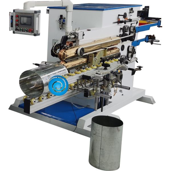 Quality Galvanized Sheet Steel Straight Seam Welding Machine Overlap 4mm for sale