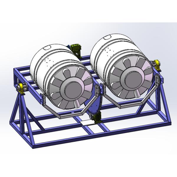 Quality Open Fire Rock And Roll Rotomoulding Machines / Rotary Moulding Machine for sale