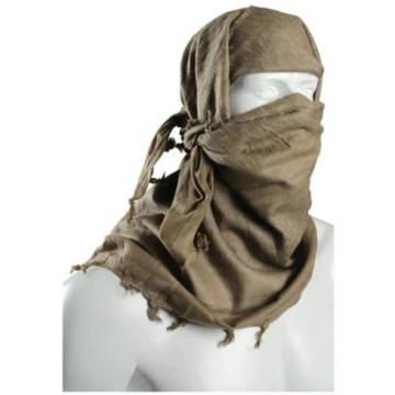 Quality 100% Cotton Tactical Desert Shemagh Adaptability Lightweight Sun Sand Protection for sale