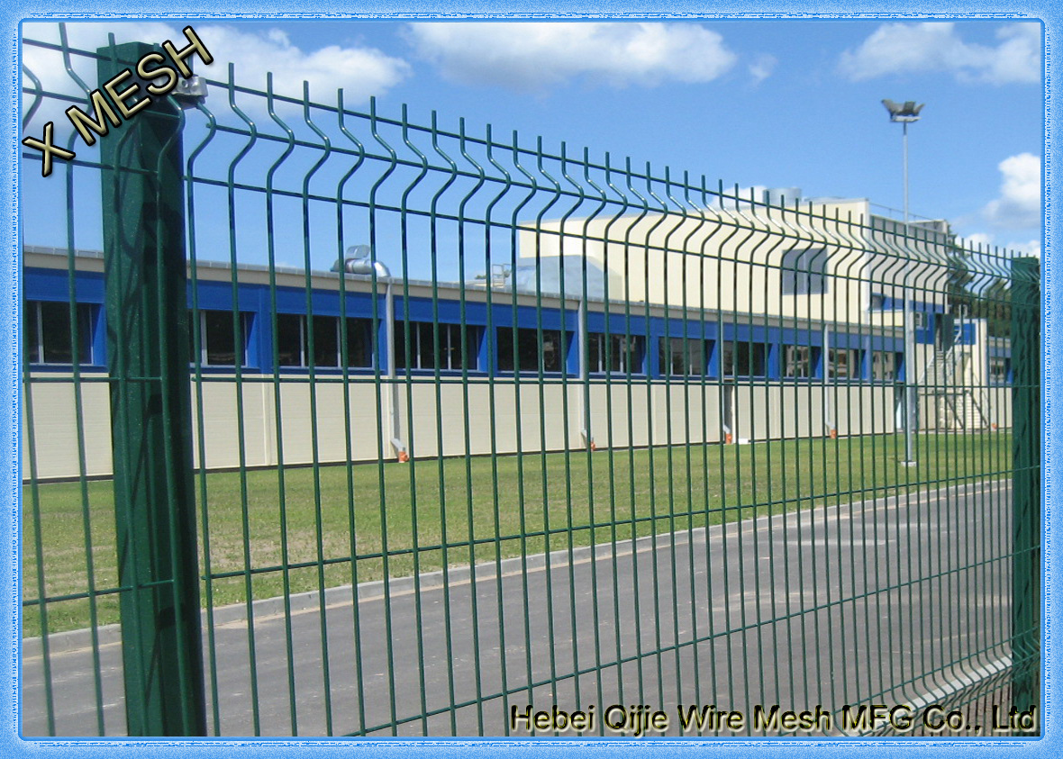 Perimeter Coated Welded Wire Fence Steel-P0005
