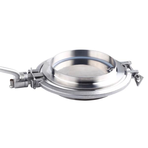 Quality Equal Stainless Steel 304 Sanitary Powder Valve Butterfly Valve for sale