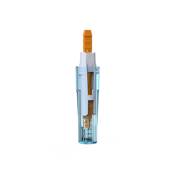 Quality 21g 2.2mm Safety Blood Lancet Single Use Pressure Activated Safety Lancet for sale
