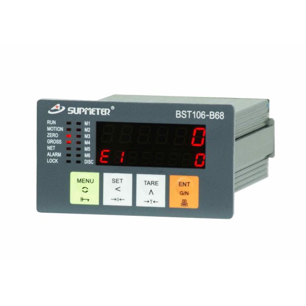 Quality Red LED Digital Scale Indicator , 4 Material Ration Weight Controller System for sale