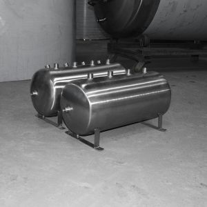 Quality Large Volume 50L Air Stainless Steel Storage Tank 1.25 MPa for sale
