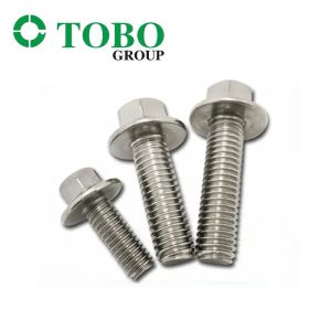 Quality Super Duplex Stainless Steel 2205 2507 A286 Phillips Drive Hex Head Flange Bolt for sale