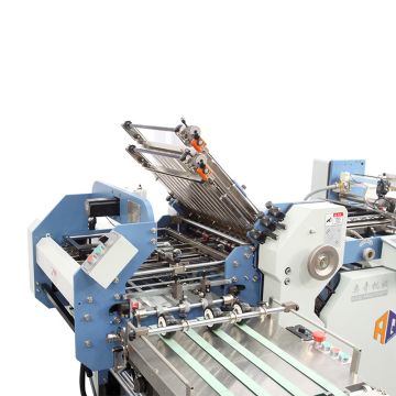 Quality Automatic Brochure Paper Leaflet Folding Machine Paper Cross Folder Equipment for sale