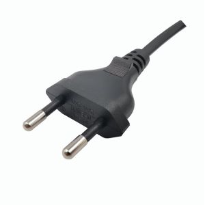 Quality EU 2Plug C7 Extension Power Cord PVC H03VVH2-F For Appliance And Equipment for sale