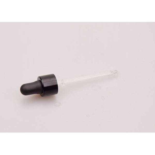 Quality 1 Ounce With Dropper Cap Clear Glass Bottle for sale