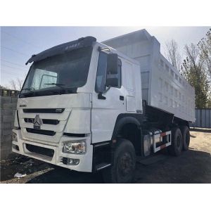 Quality 6x4 380HP Used Howo Trucks , Heavy Duty Howo 380 Dump Truck for sale