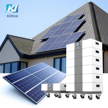 Quality KonJa Power 48V 96V 144V 192V 240V 288V 100Ah Home LifePO4 Stackable Solar for sale