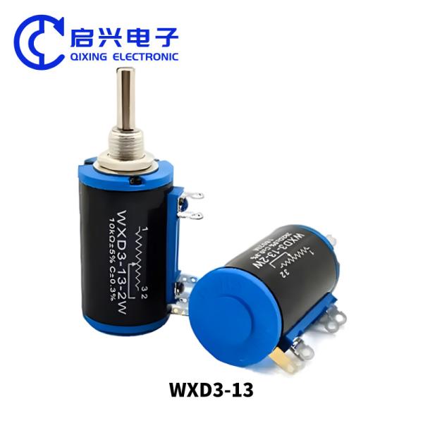 Quality WXD3 13 2W 10 turn wirewound potentiometer 4K7 10k for sale