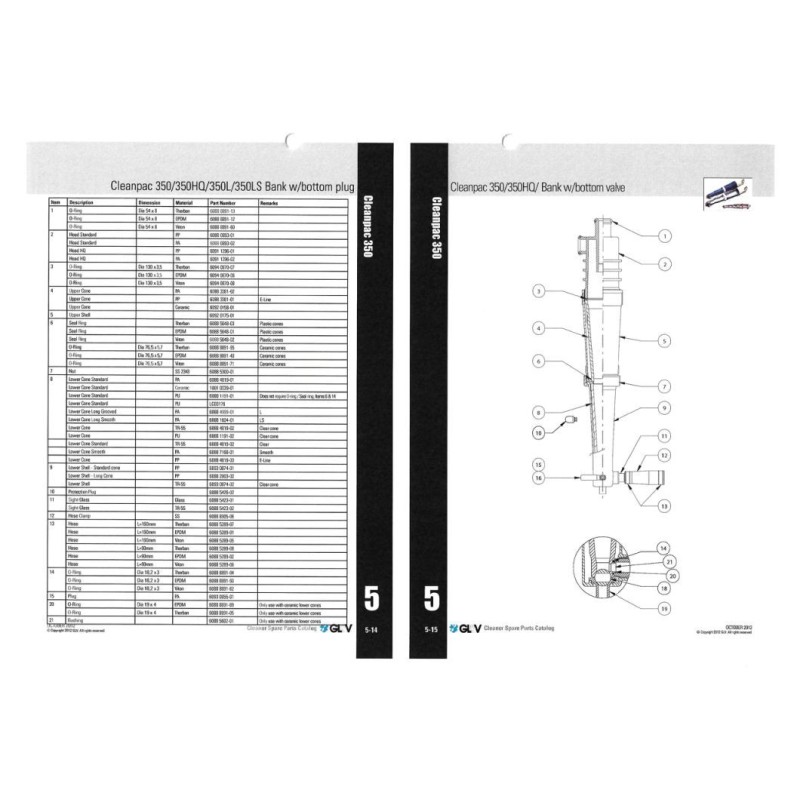 CPL 350 Centrifugal Cleaner System Paper Pulp Making Machine