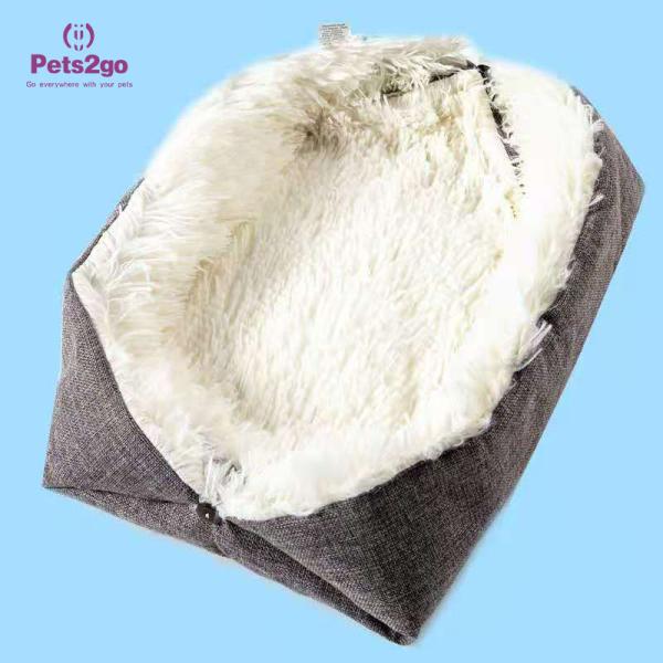 Quality Mechanical Wash Plush linen Memory Foam Pet Bed Mat for sale