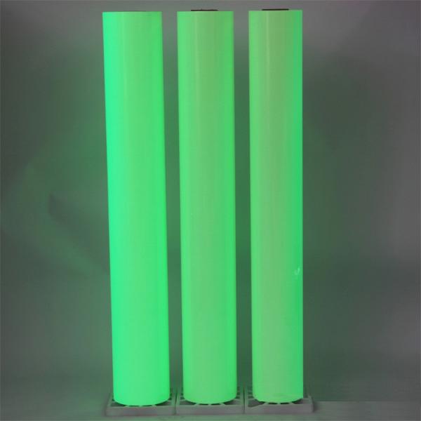 Quality Self Adhesive Printable PVC Photoluminescent Vinyl Film for sale