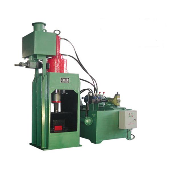 Quality Steel Aluminum Metal Chip Briquetting Machines No Vibration Semi Automatic for sale