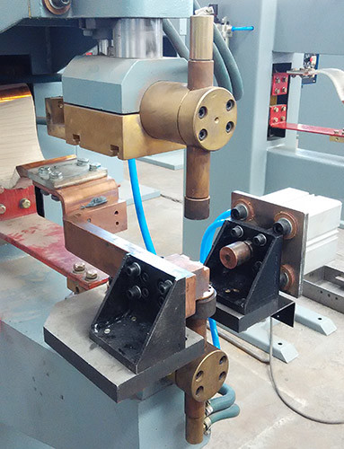 Quality Special Automatic Resistance Welding Machine For Door Hinge Low Power Loss for sale