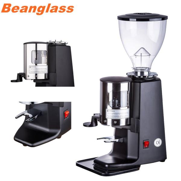 Quality Black White Automatic Burr Coffee Grinder 1.2kg Volume Coffee Bean Mixer for sale