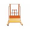 Quality 500mm Cloth Roll Doffing Trolley Textile Industry Hydrauli Transport for sale