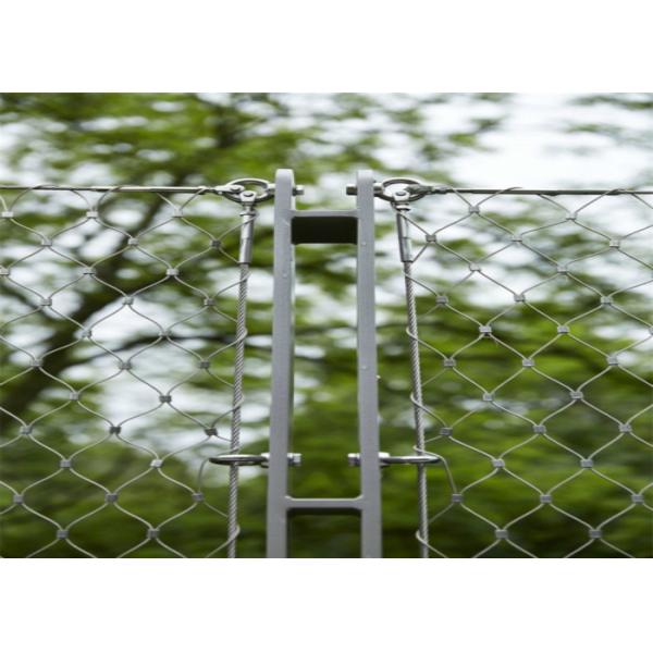 Quality 2.0mm Flexible Metal Mesh Stainless Steel Cable Net For Stairs Decoration for sale