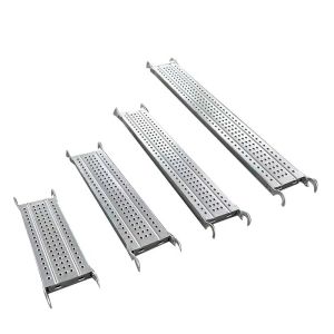 Quality Q235 Steel Pre-galvanized/Hot Dip Galvanized Scaffolding Plank for Construction for sale