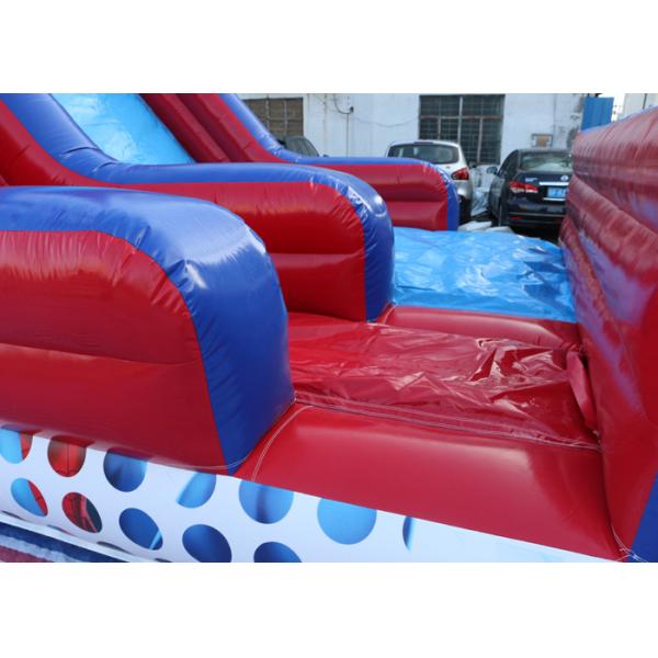 Quality 7 meters high kids spiderman inflatable slide with complete digital printing for for sale