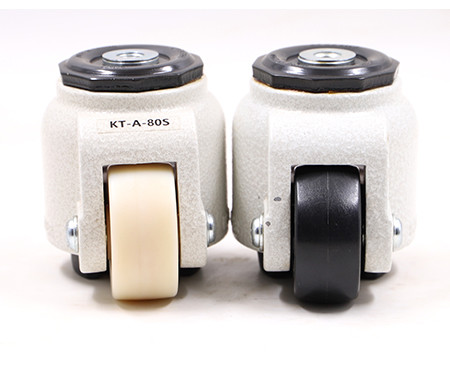 Quality 1600KG 72MM Retractable Leveling Casters Vending Machine Casters for sale