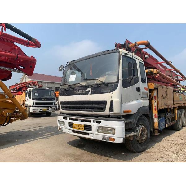 Quality Putzmeister Used Concrete Pumping Isuzu Truck Remanufactured 42m for sale