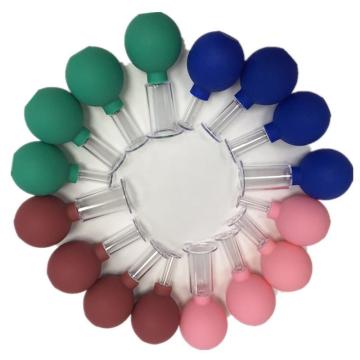 Quality 4pcs Glass Face Massage Chinese Medical Cupping Set for sale