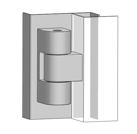 Quality Detachable Electric Hidden Door Cabinet Hinges ODM ISO Ceritificate for sale