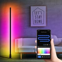 Quality RGB Dimmable Floor Lamp Ambient Light 1.5M Height For Home Decorate for sale