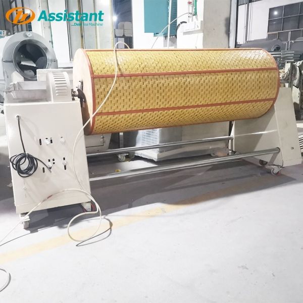 Quality 1100KG Oolong Tea Shaking Green Machine DL-6CYQT-9025-2 with Tieguanyin Drum for sale