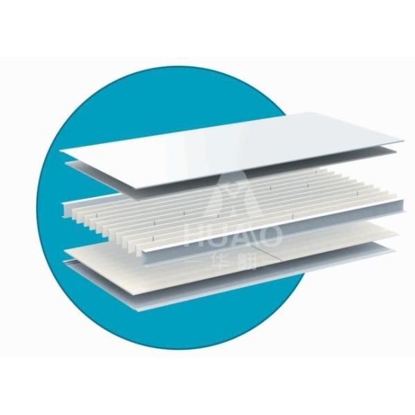 Quality Huljun Machine Made MGO Sandwich Panel For Hospital Cleanroom for sale