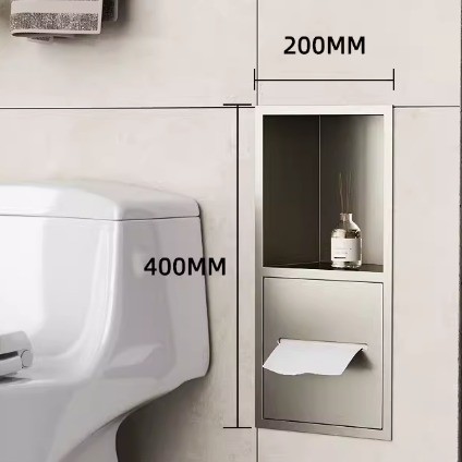 Quality Waterproof Stainless Steel Shower Niche for Home Decor and Bathroom Storage Solutions for sale