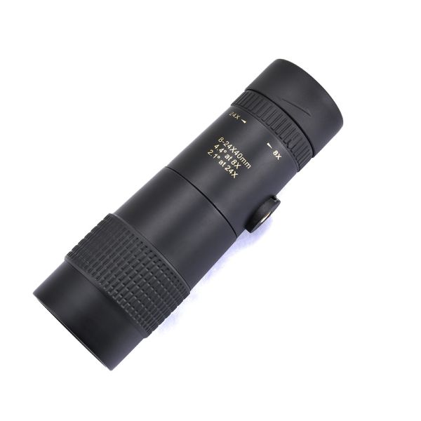 Quality High Definition 8-24x40 Monocular for Bird Watching Small Tripod and Phone for sale