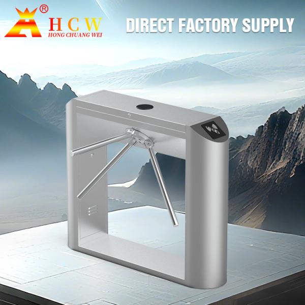 Quality SS304 Stainless Steel Full Automatic Three Arm Tripod Turnstile Gate for sale
