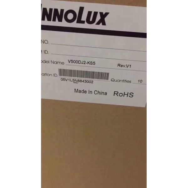 Quality Innolux 50 Inch Large LCD Display Screen with 1.07 Billion Colours and 3840*2160 for sale