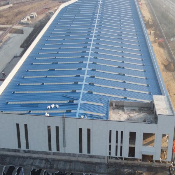 Quality Custom Large Span Prefabricated Steel Structure Warehouse Building for sale
