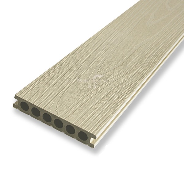 Quality Maple Color Wood Fiber And Polyethylene Co Extrusion WPC Outdoor Decking for sale