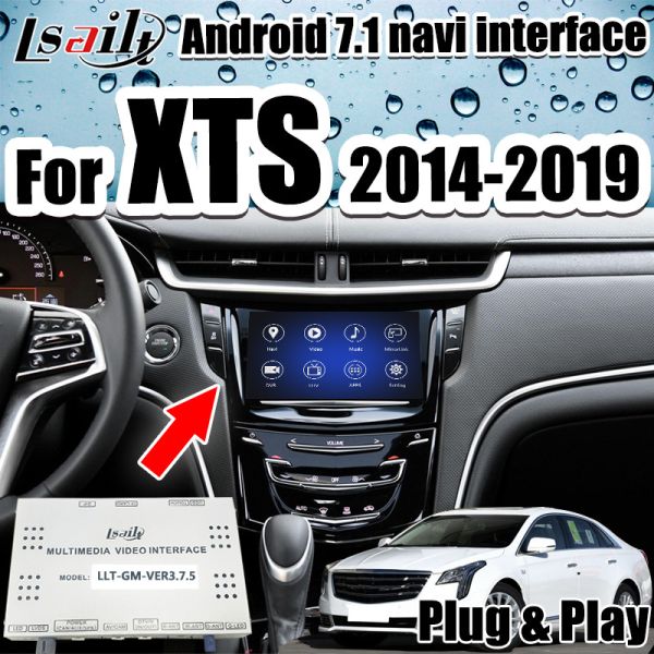 Quality Six-core Android Auto Interface GPS Navigation for Cadillac XTS support  Waze Yandex Youtube ,360 panorama by Lsailt for sale