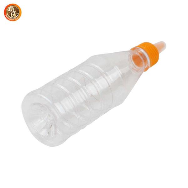 Quality Reusable Plastic Squeeze Sauce Bottle BPA Free Condiment Squeeze Bottle for sale