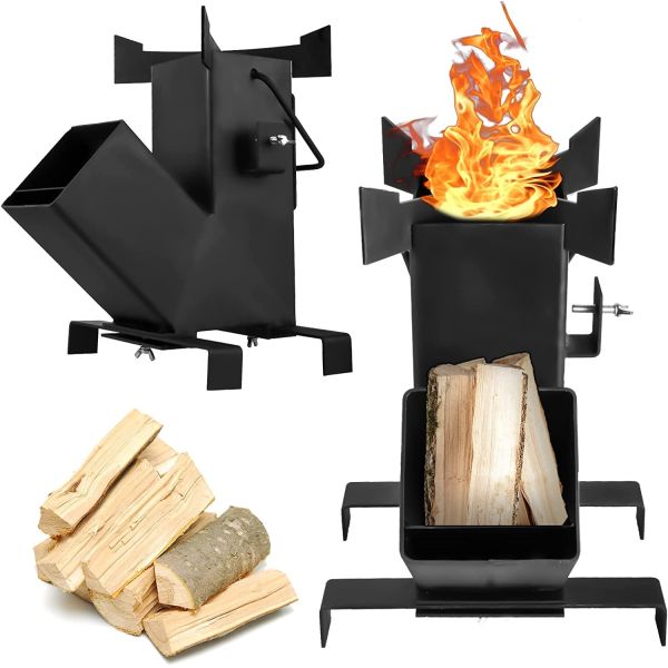 Quality Carbon Steel Fabrication Rocket Stove Metal Fab Products Customized for sale