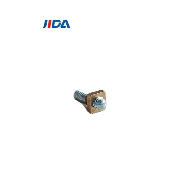 Quality HPb59 Copper Nut Plum Groove Hex Adjustment Screws Bolt M3 10mm for sale