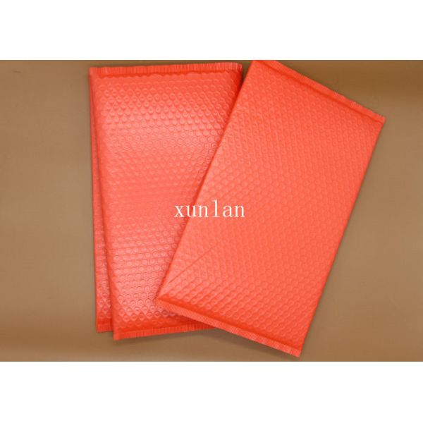 Quality Red Personal Poly Bubble Mailers , Superior Cushioning Post Bubble Mailers for sale