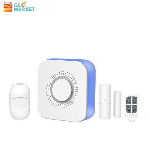 Quality Glomarket WIFI Tuya Smart Home Security Alarm Siren System Wireless Fire Burglar for sale