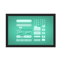 Quality 10.1 Inch Touch Screen TFT Display, 1280x800 19 Pins HDMI 230 CD/M2 for sale