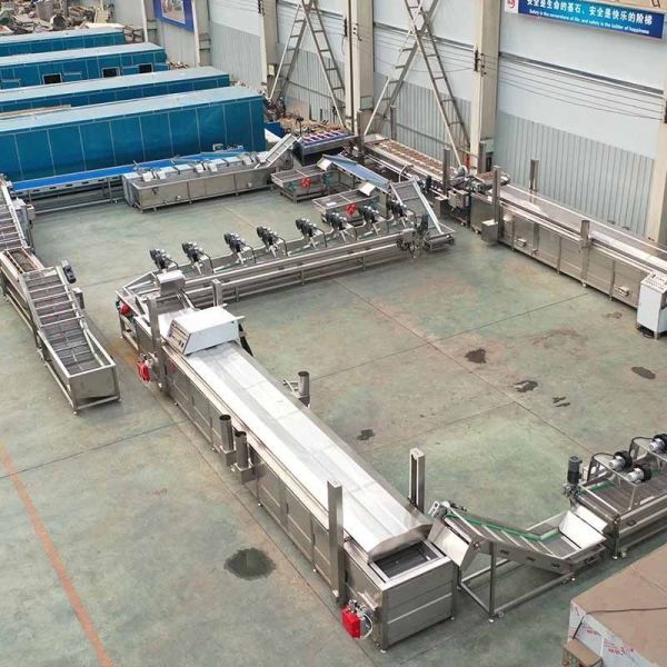 Quality High Capacity Automatic Grade Industrial Potato Chip Line Machine for Production for sale