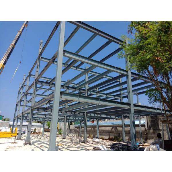 Quality High-Rise Prefabricated House Building Frame Structure Hotel Office Building for sale