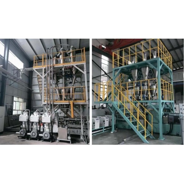 Quality Plastic Granulator Single Screw Extruder PLC Control Custom Plastic Extrusion for sale