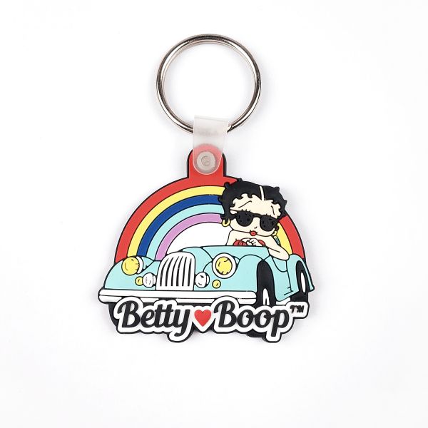 Quality Custom Rubber Keychain Double Side Logo For Marketing Promotions Soft Pvc Keyrings for sale