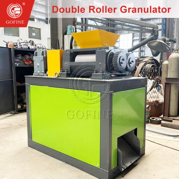 Quality 150MM Roller Double Roller Granulator For Room Natural Temperature Powder for sale